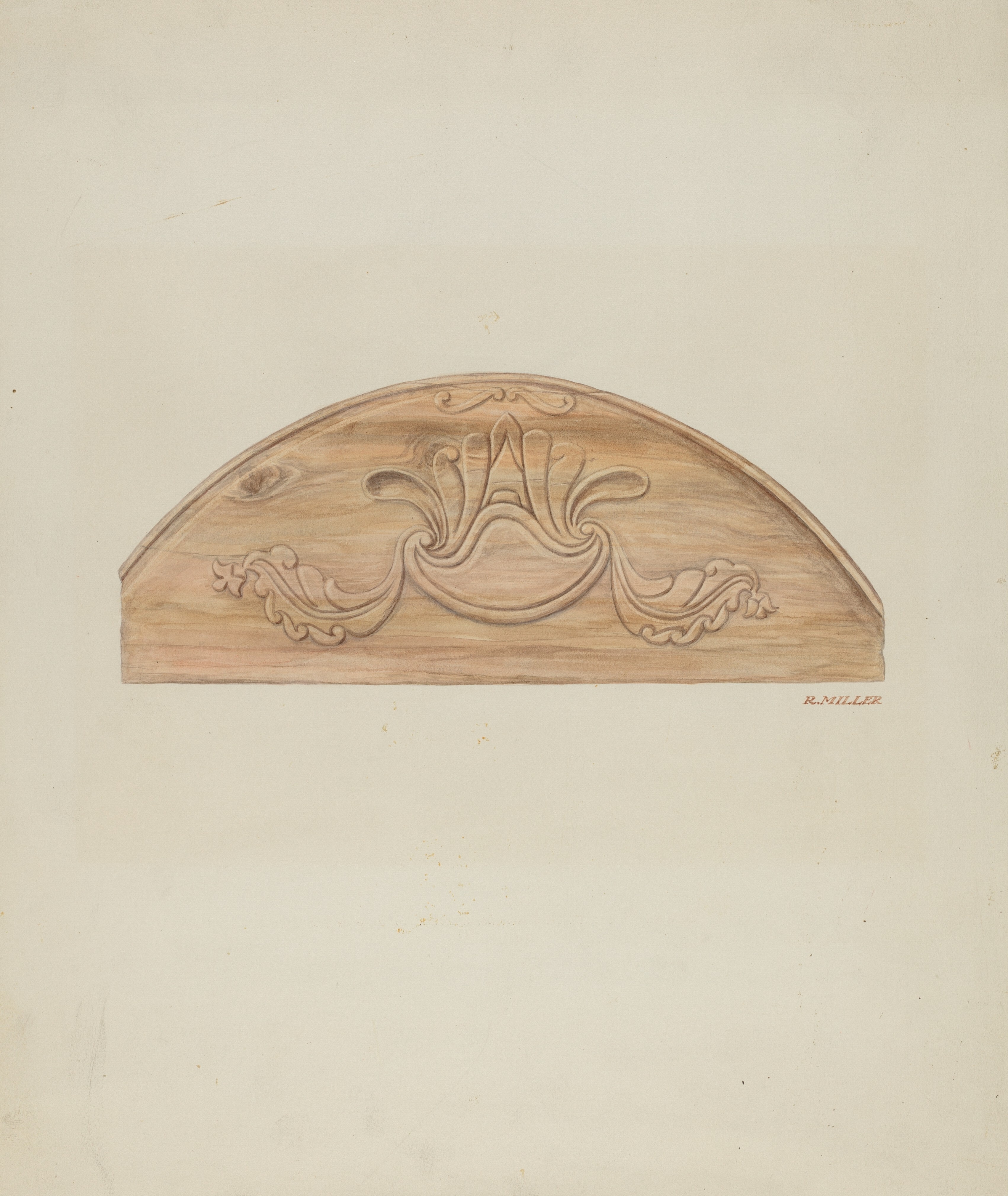 Classical Leaves and Scroll by Randolph F. Miller