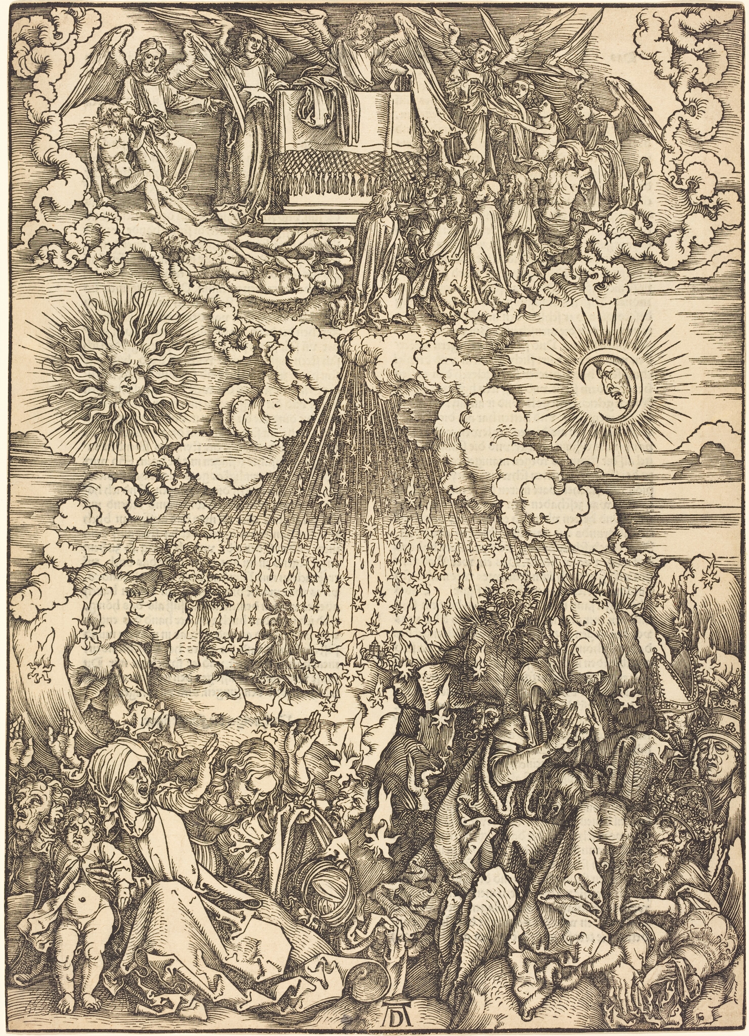 The Opening of the Fifth and Sixth Seals by Albrecht Dürer