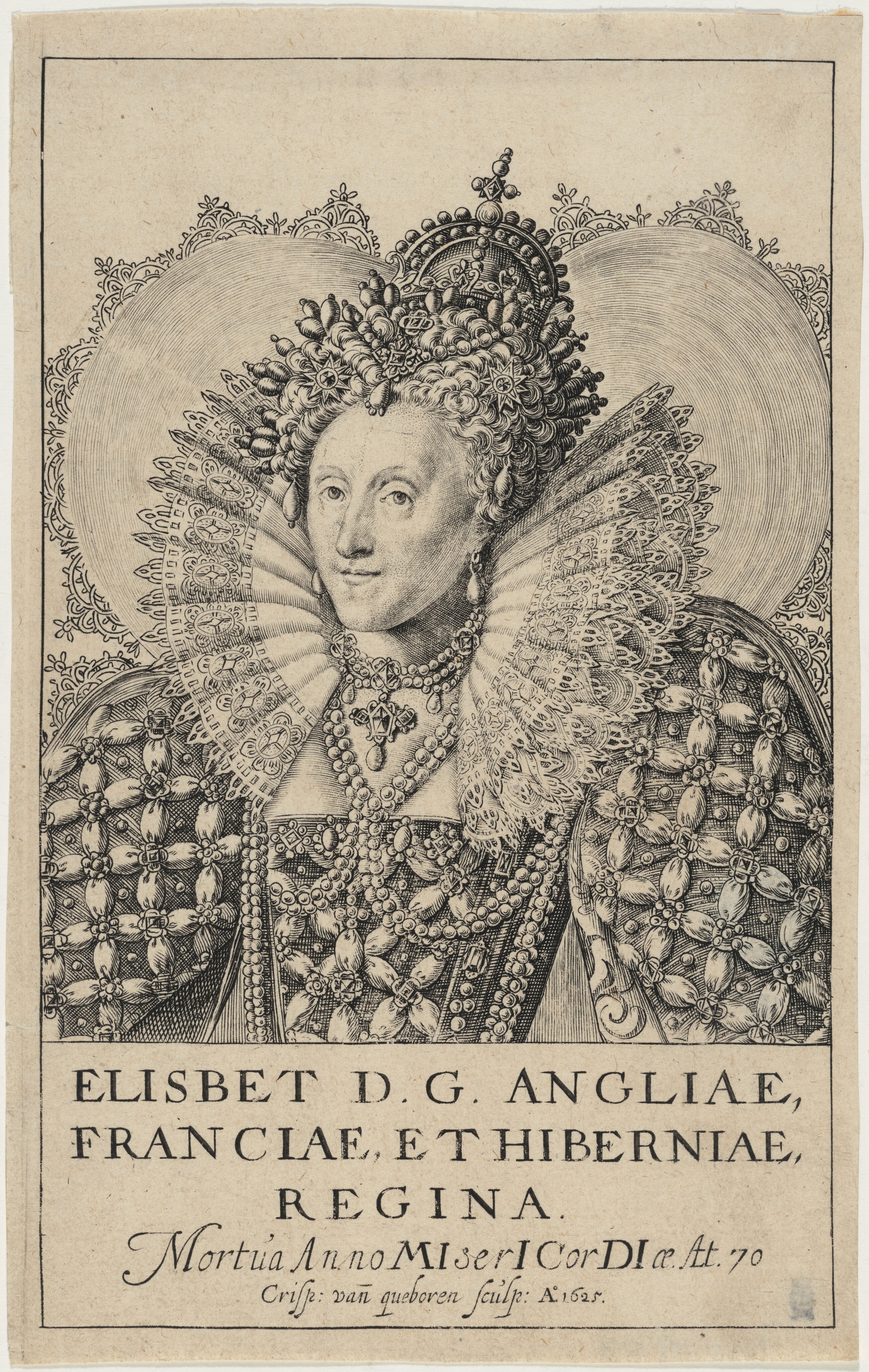 Queen Elizabeth by Crispyn van den Queboorn