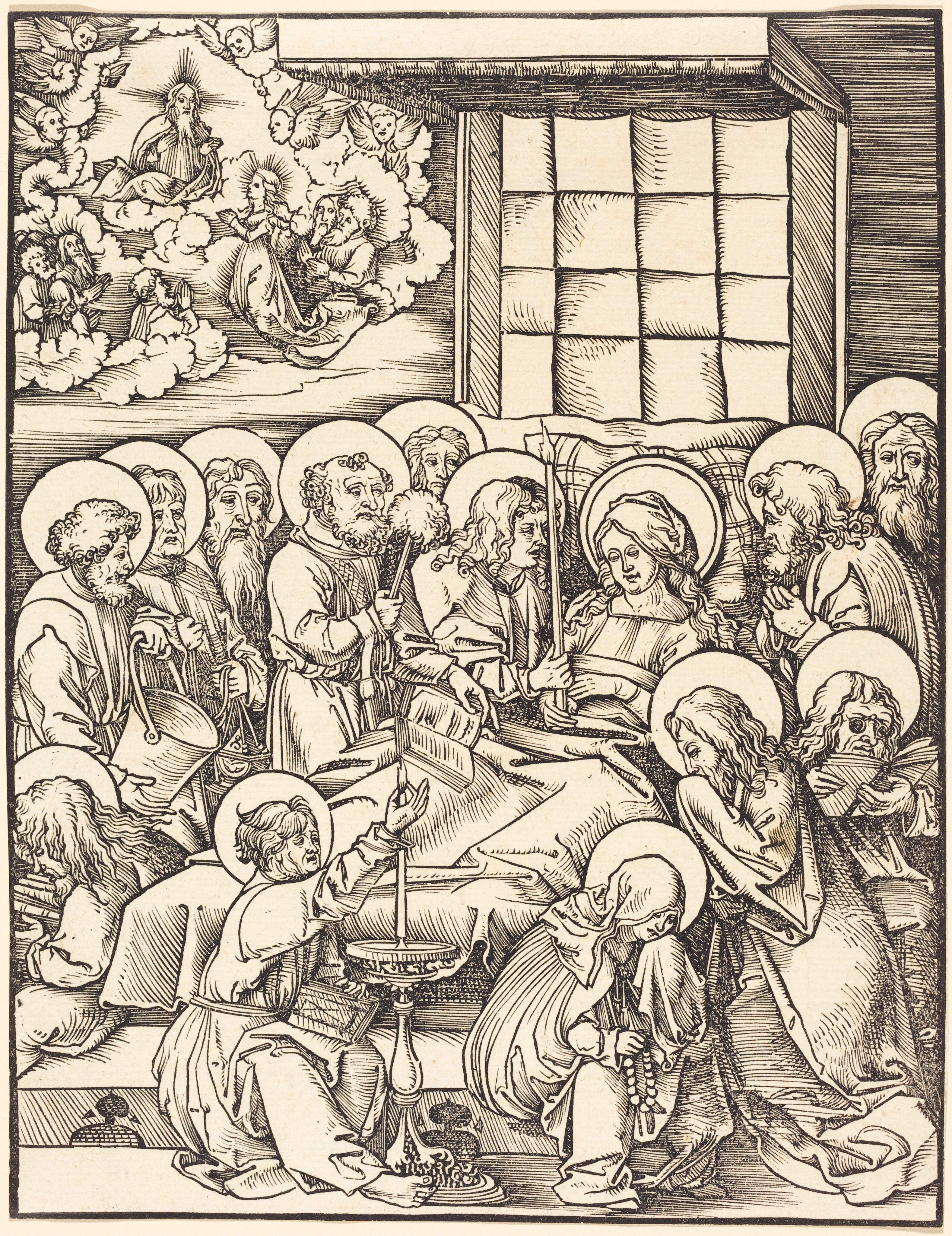 Death of the Virgin by Hans Wechtlin I