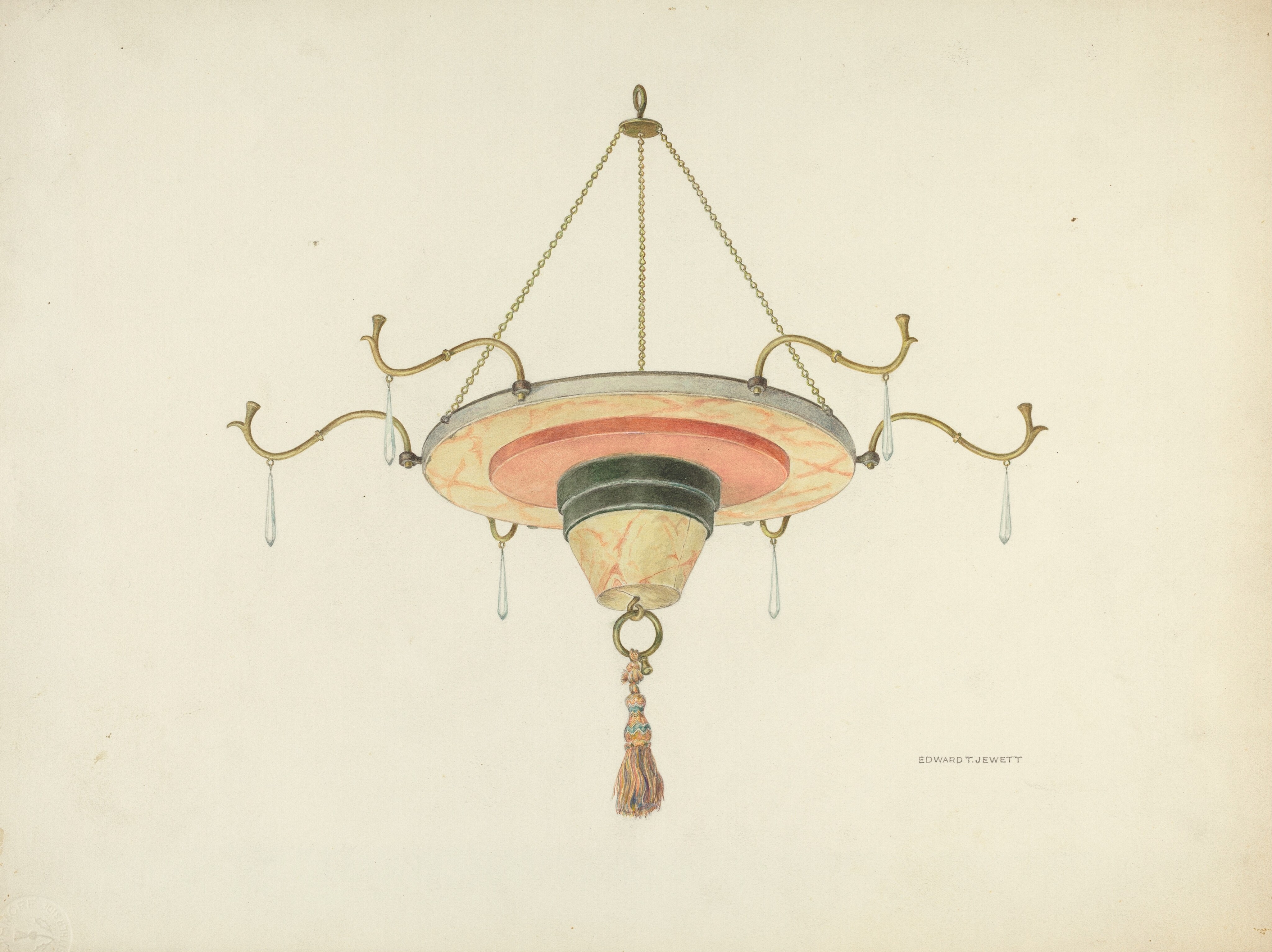 Chandelier by Edward Jewett