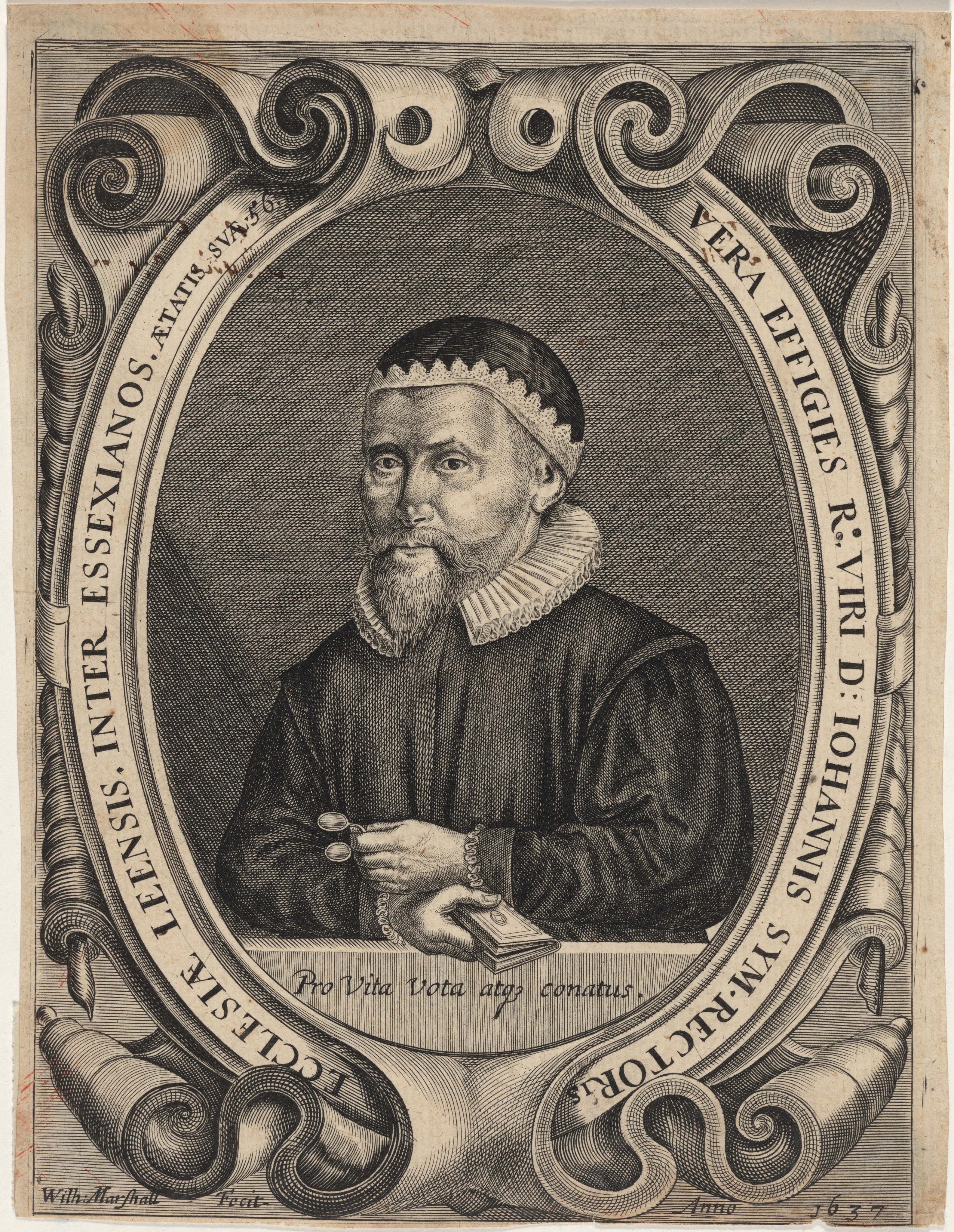 John Sym, Rector of Leigh and Essex by William Marshall