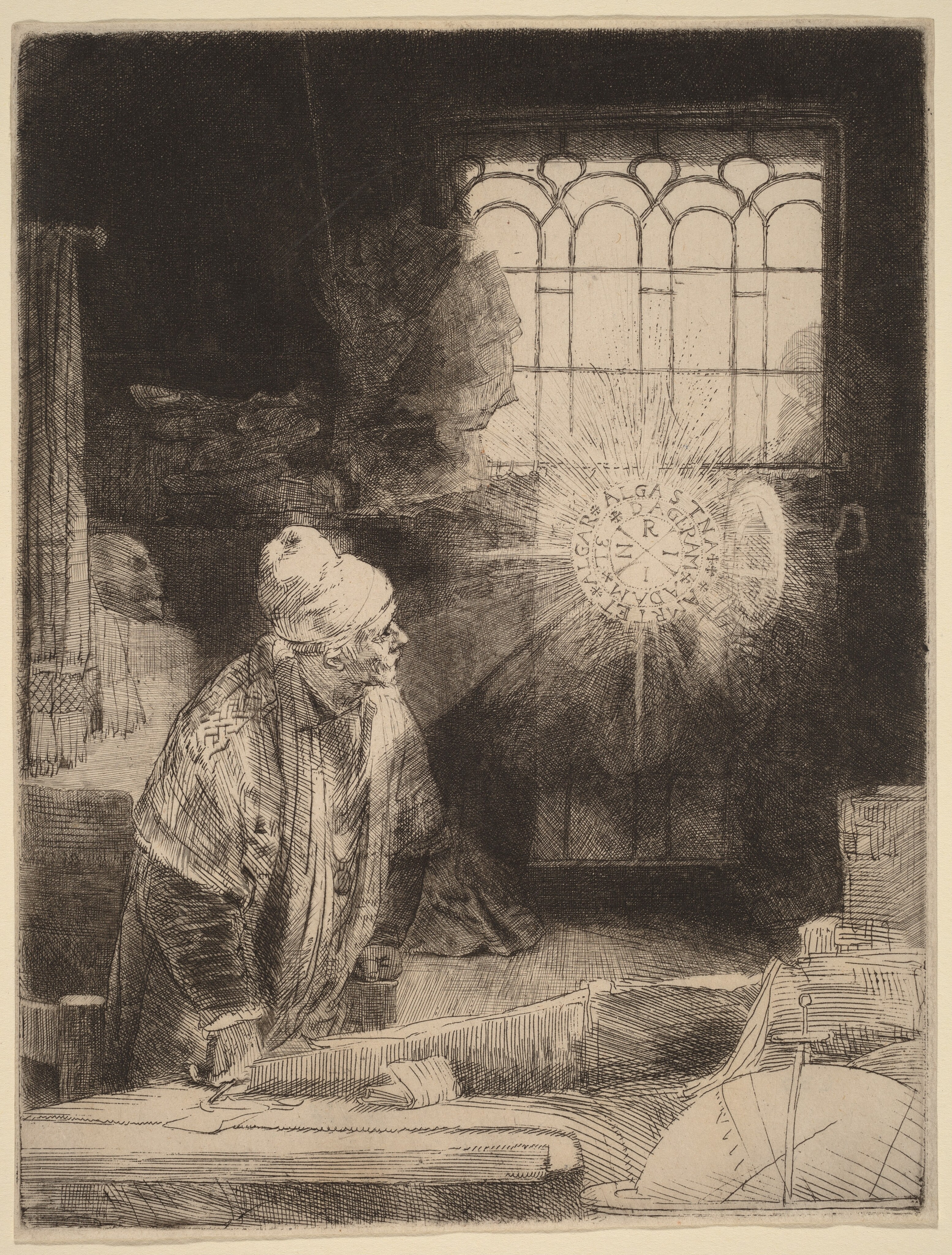 Faust by Rembrandt van Rijn