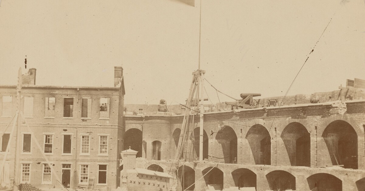 Fort Sumter, Charleston, South Carolina by George S. Cook