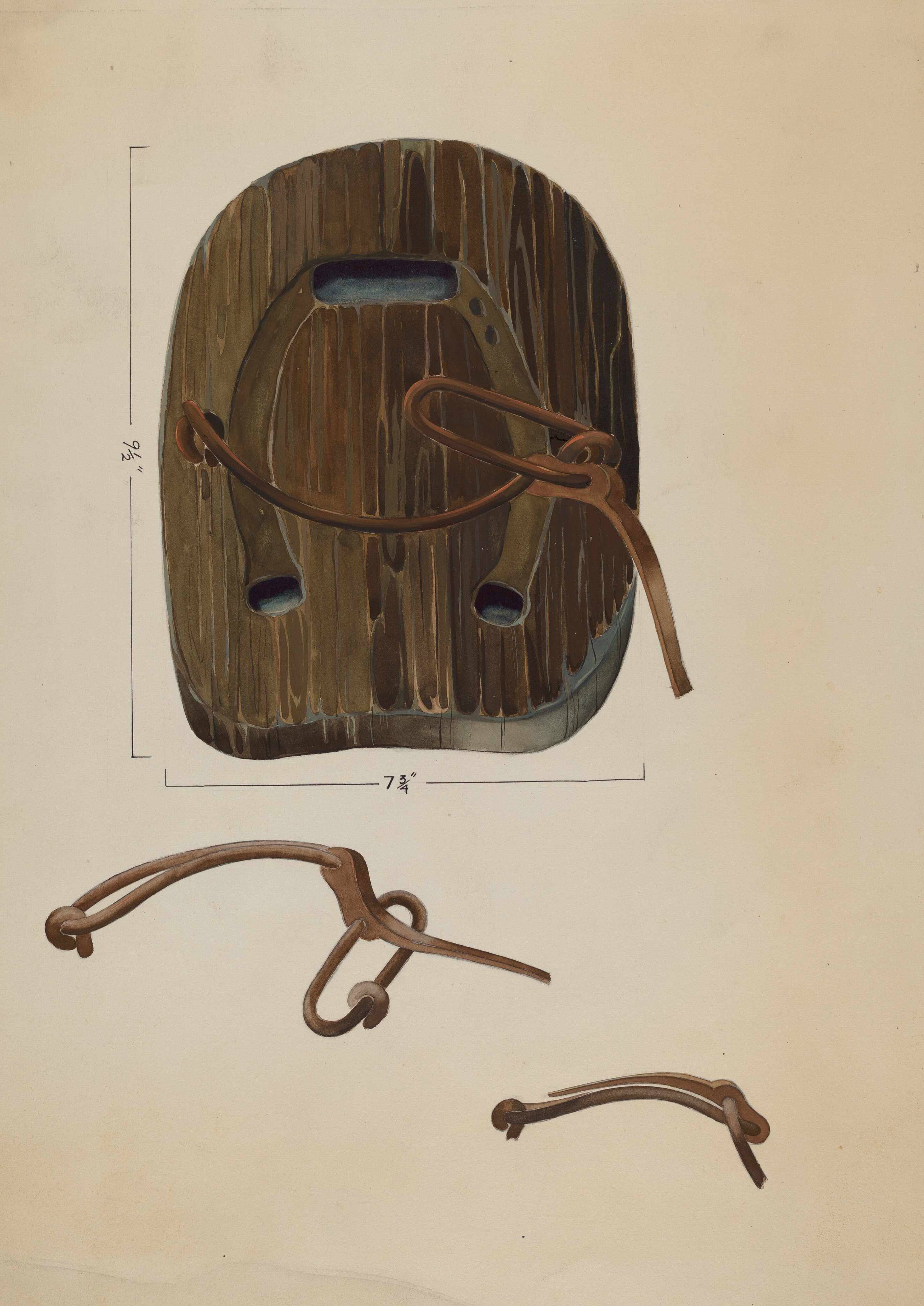 Bog Shoe for Horse by James H.C. Vail
