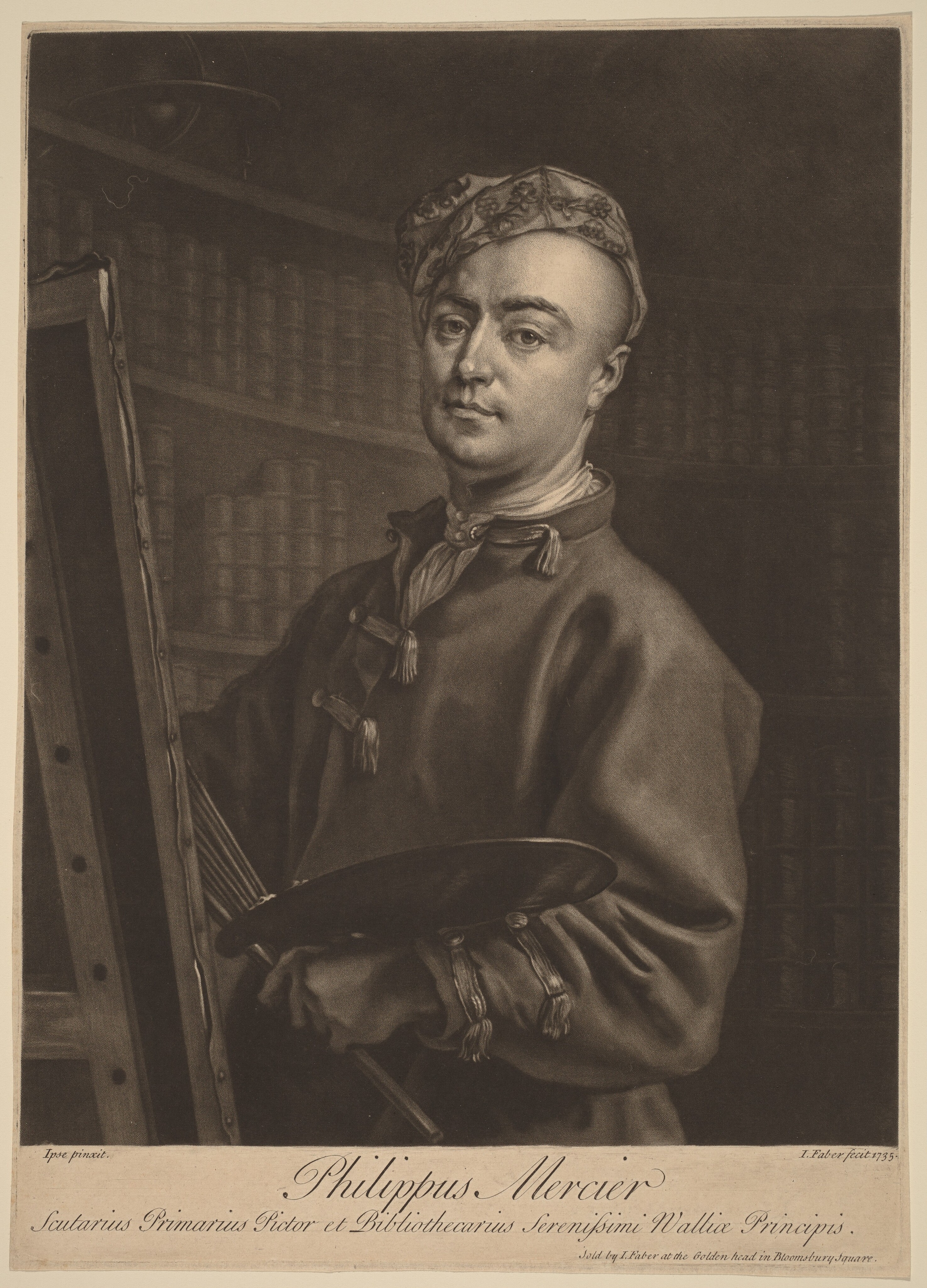 Philip Mercier by John Faber II