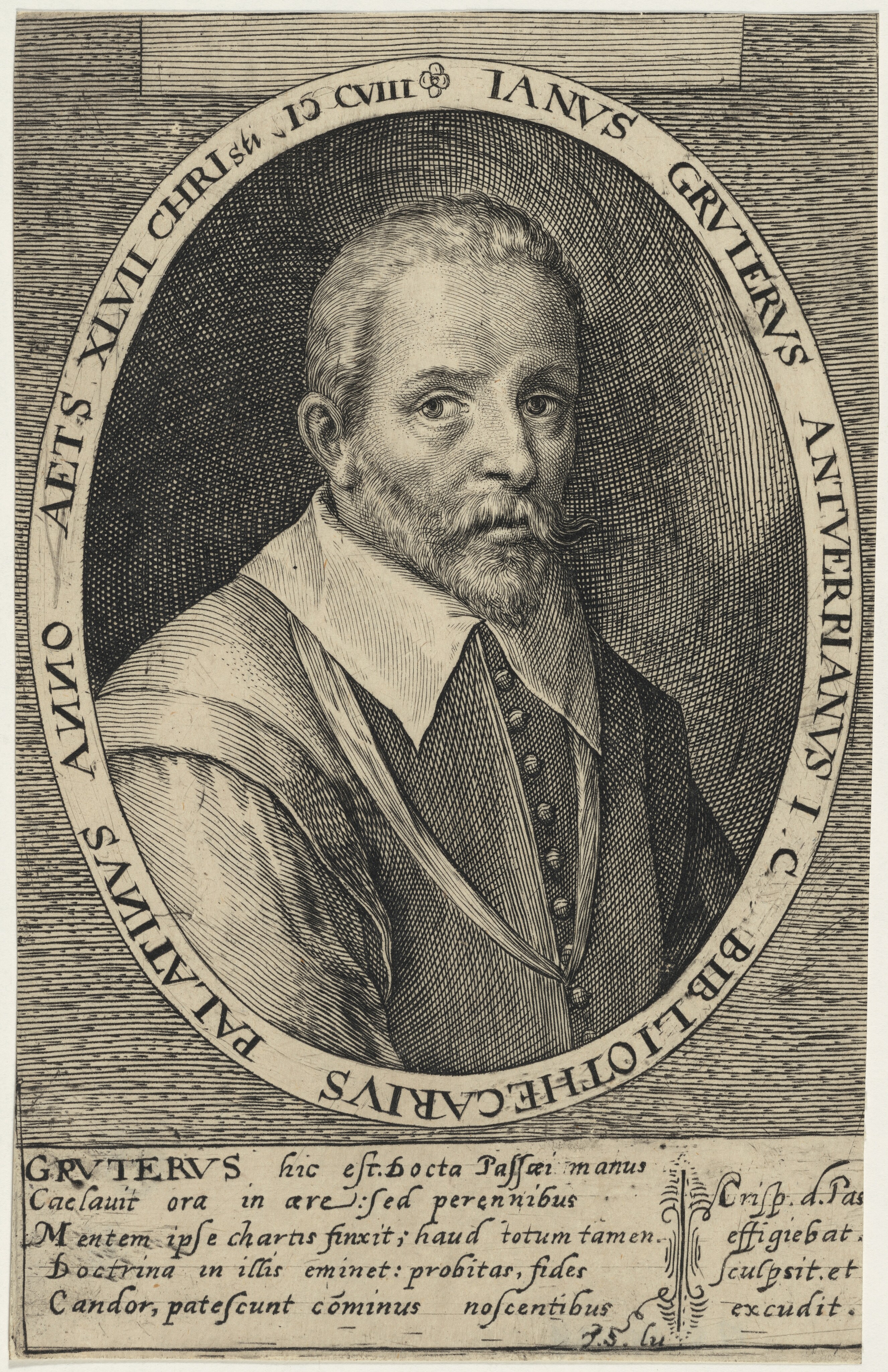 Jan Gruter by Crispijn van de Passe I