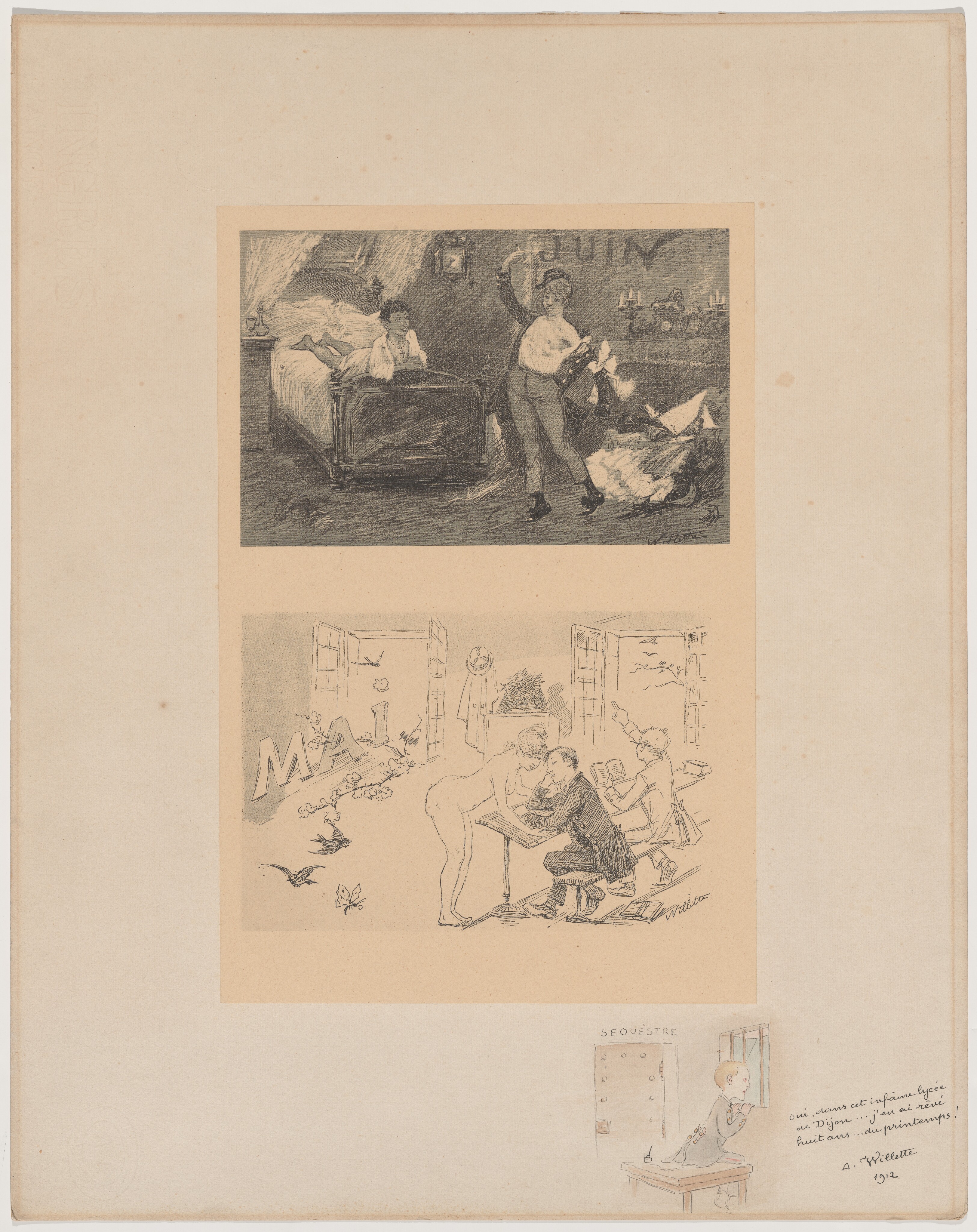 Adolphe Léon Willette | National Gallery of Art