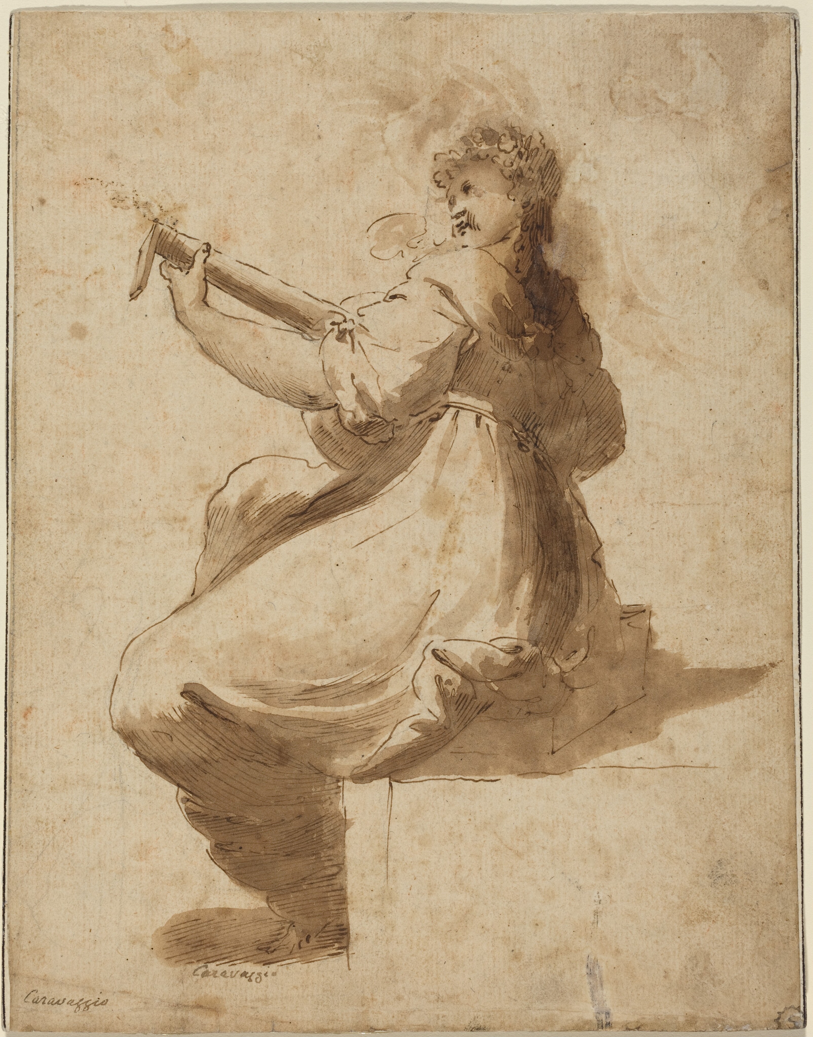 The Lute Player by Anonymous Artist