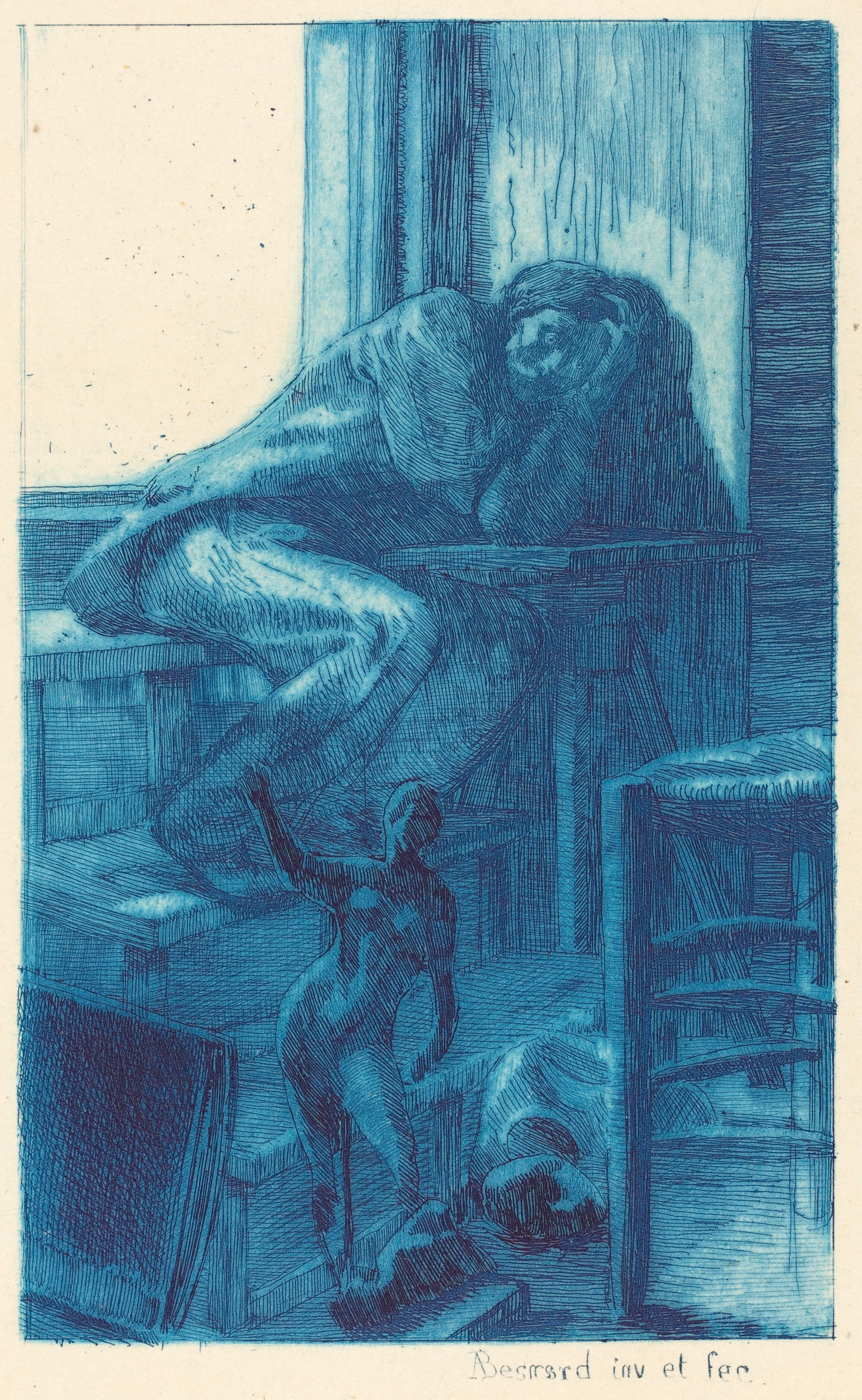The Roman Studio (L'Atelier de Rome) by Albert Besnard