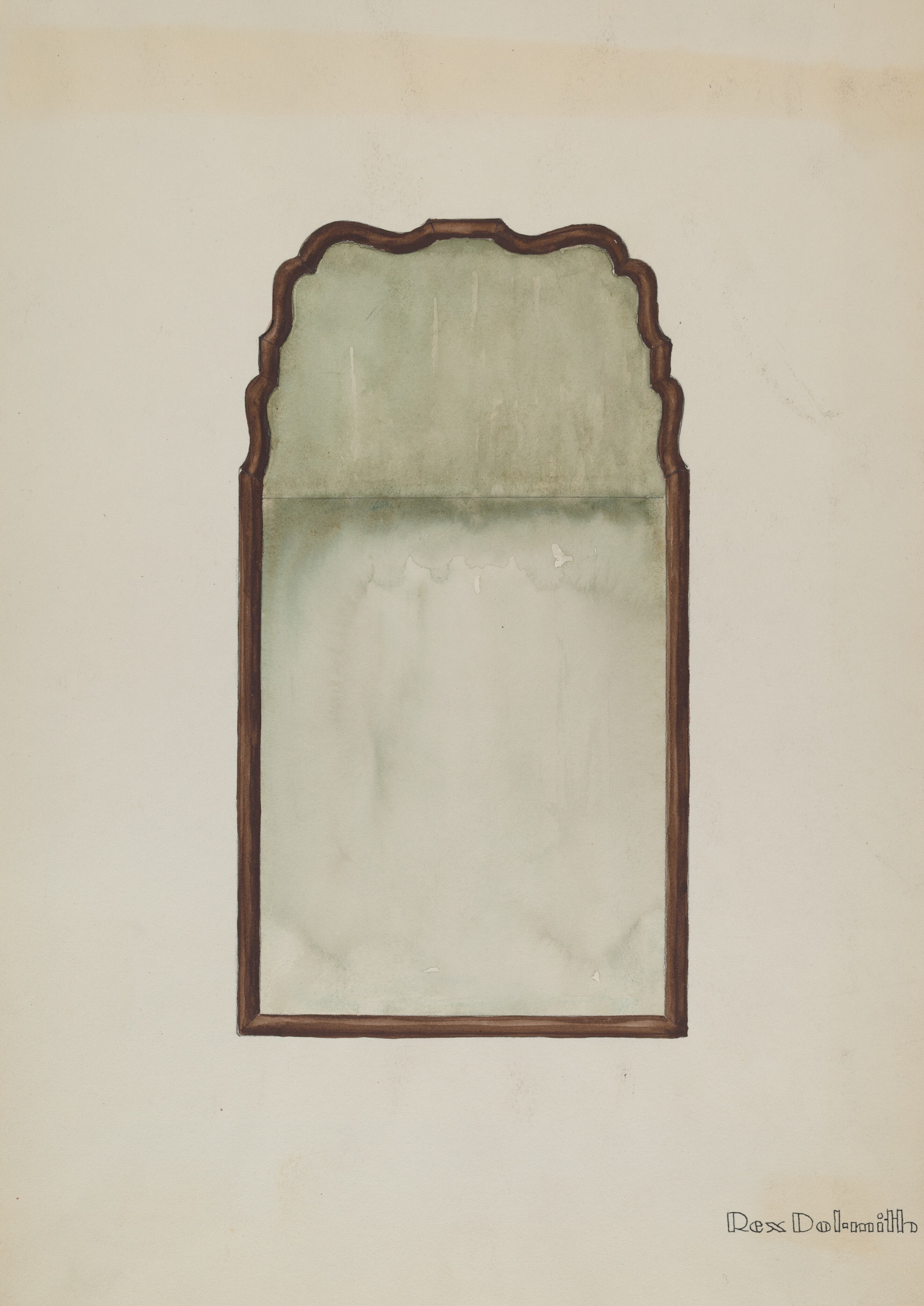 Pier-glass by Rex Dolmith