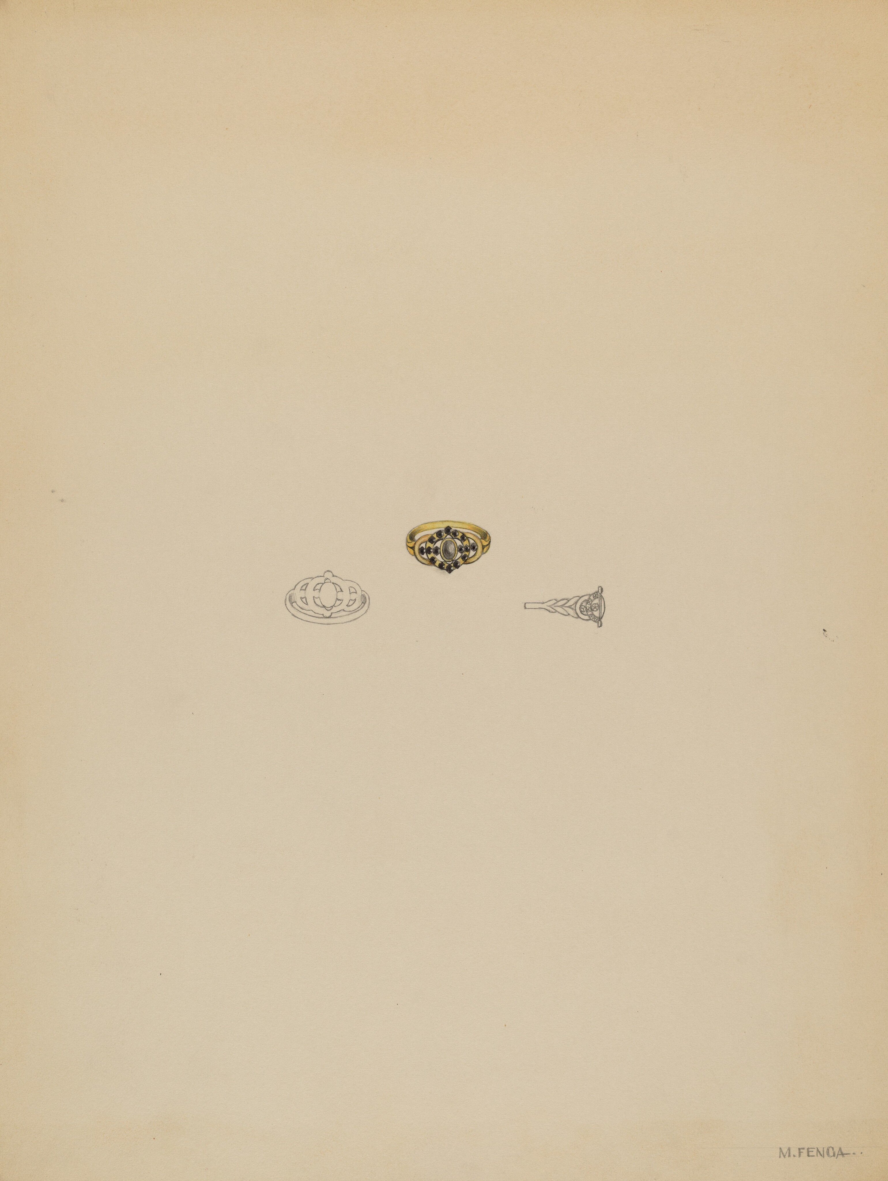 Memorial Ring by Michael Fenga