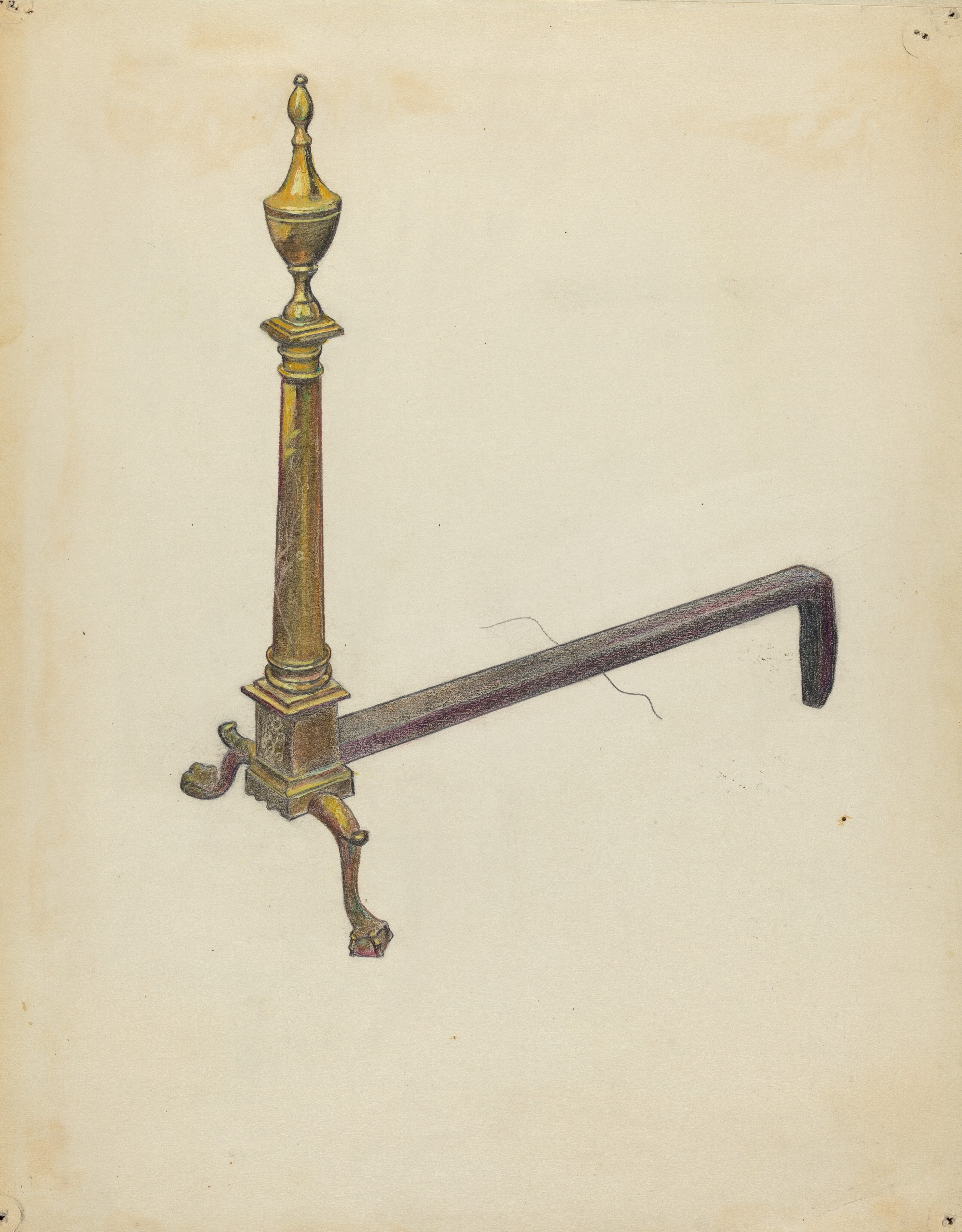 Andiron by Max Schwartz