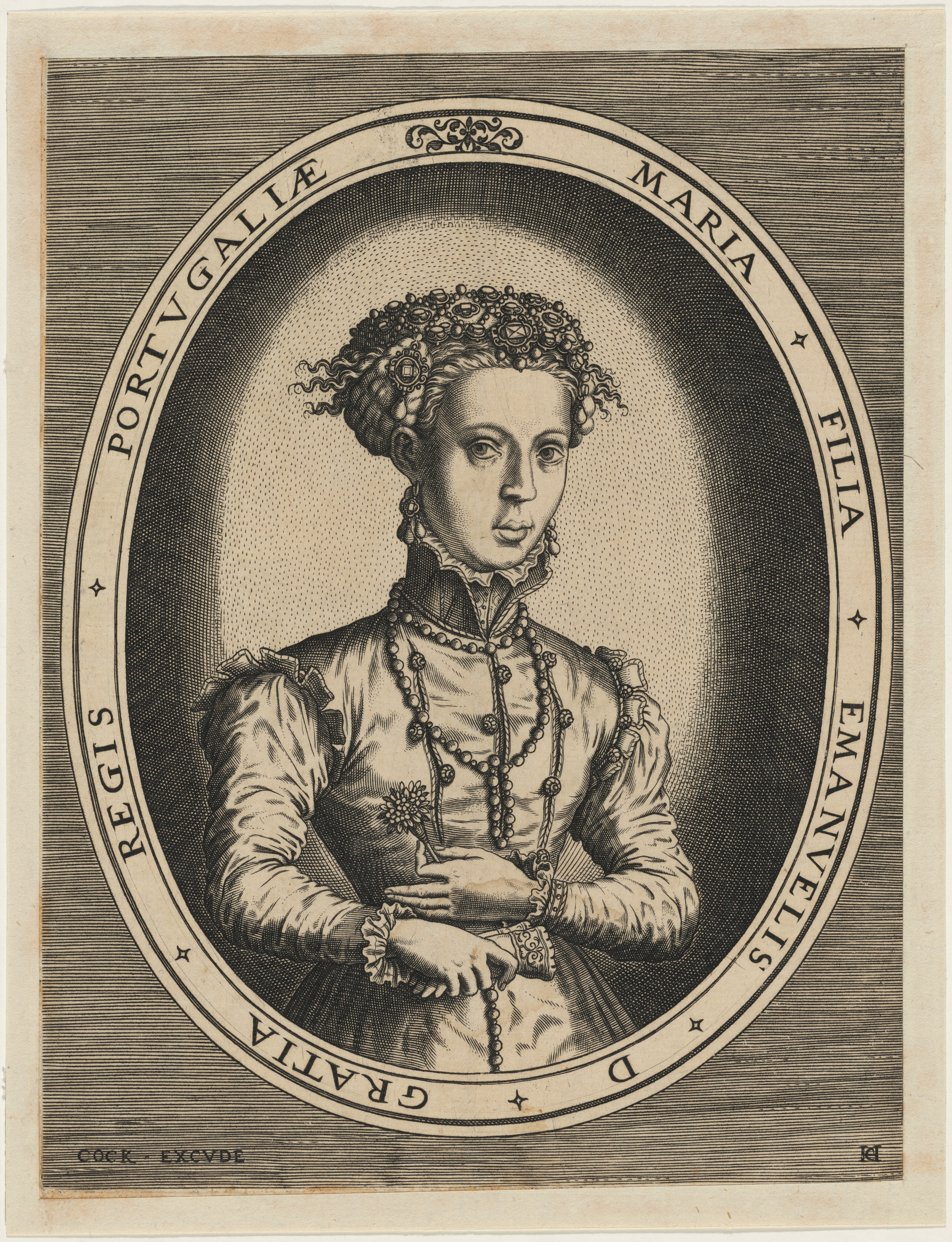 Princess Maria, Daughter of Emanuel, King of Portugal by Unknown 19th ...