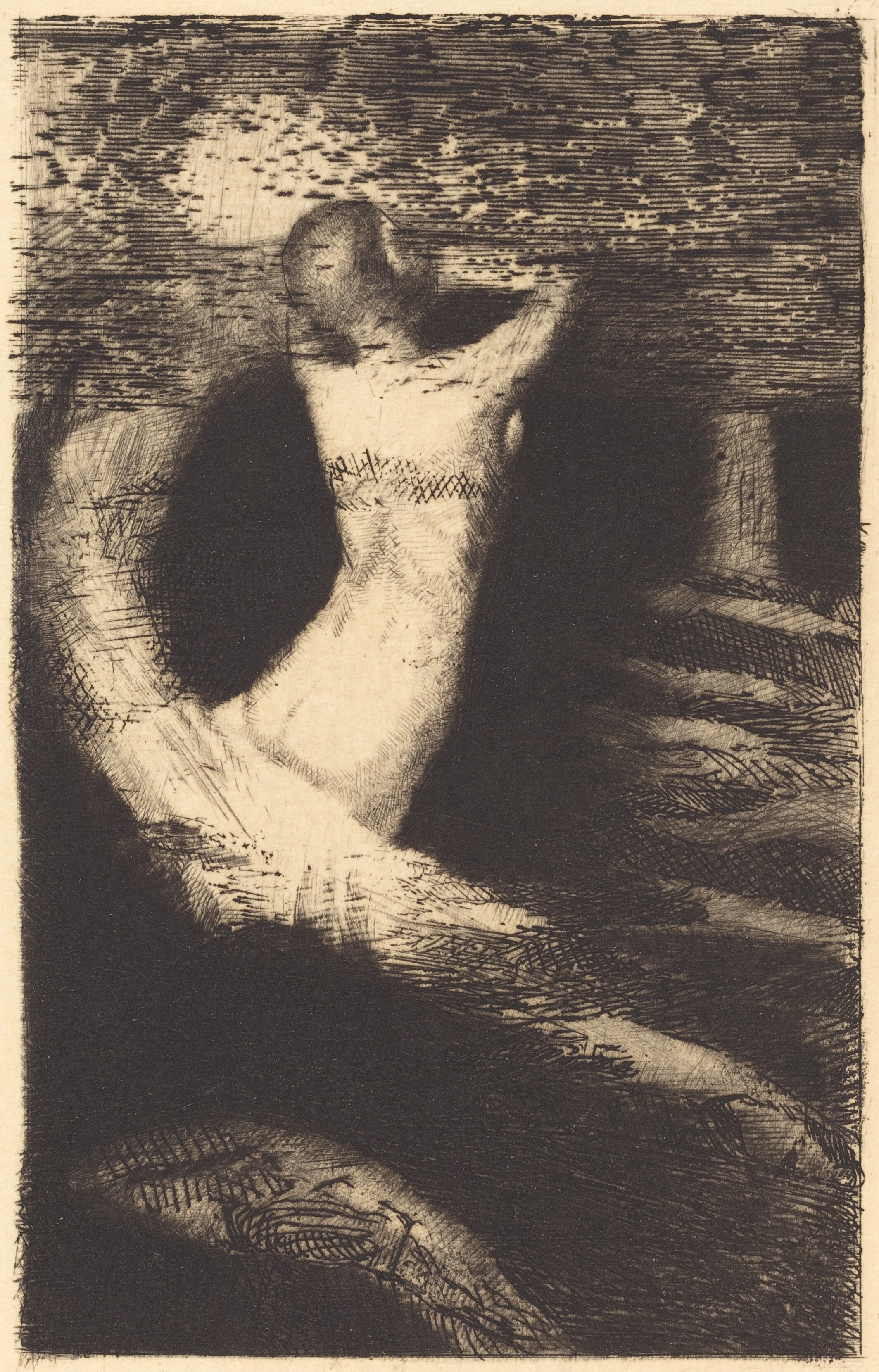 Passage d'une Ame (Passage of a Spirit) by Odilon Redon
