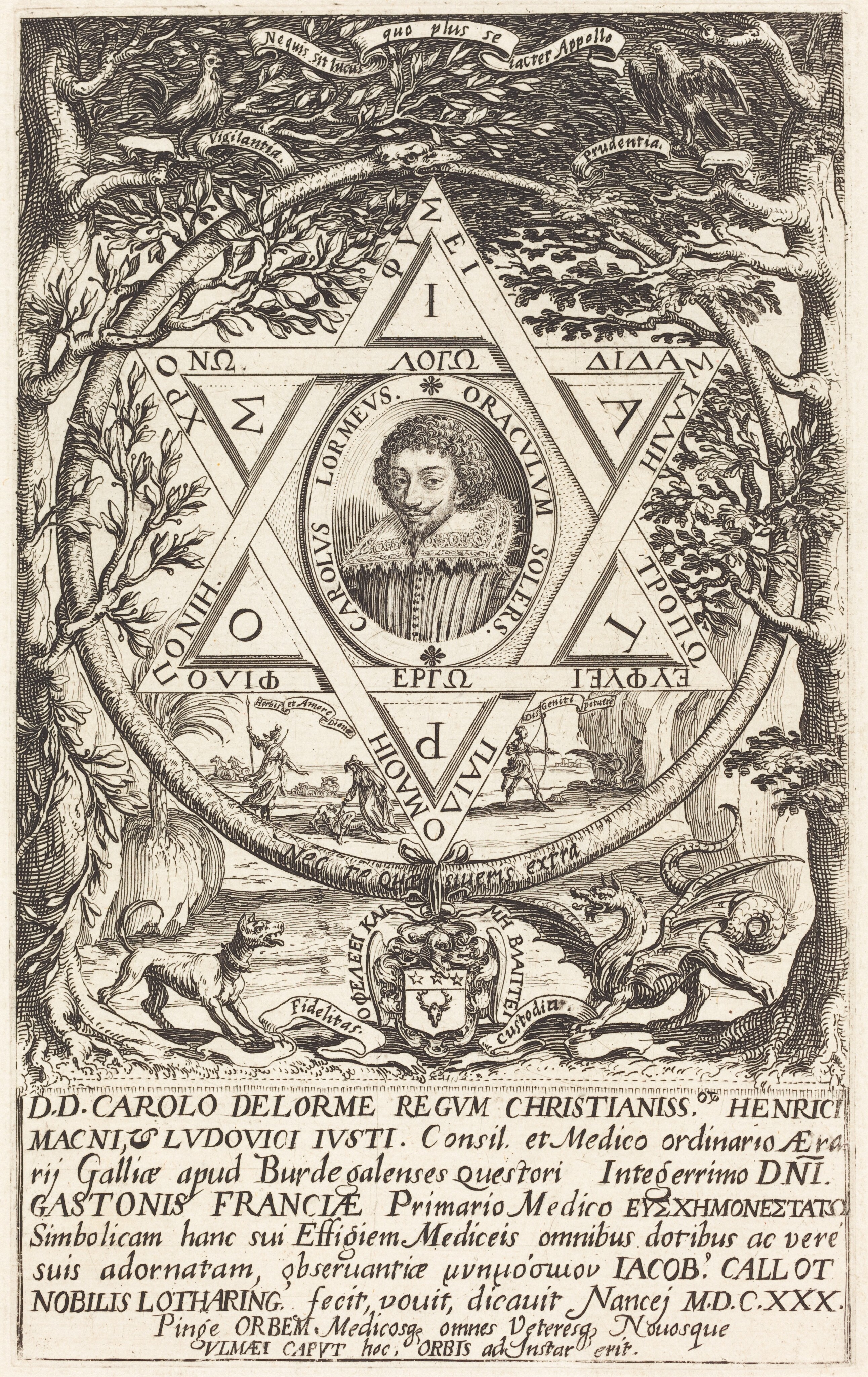 Charles De Lorme by Jacques Callot