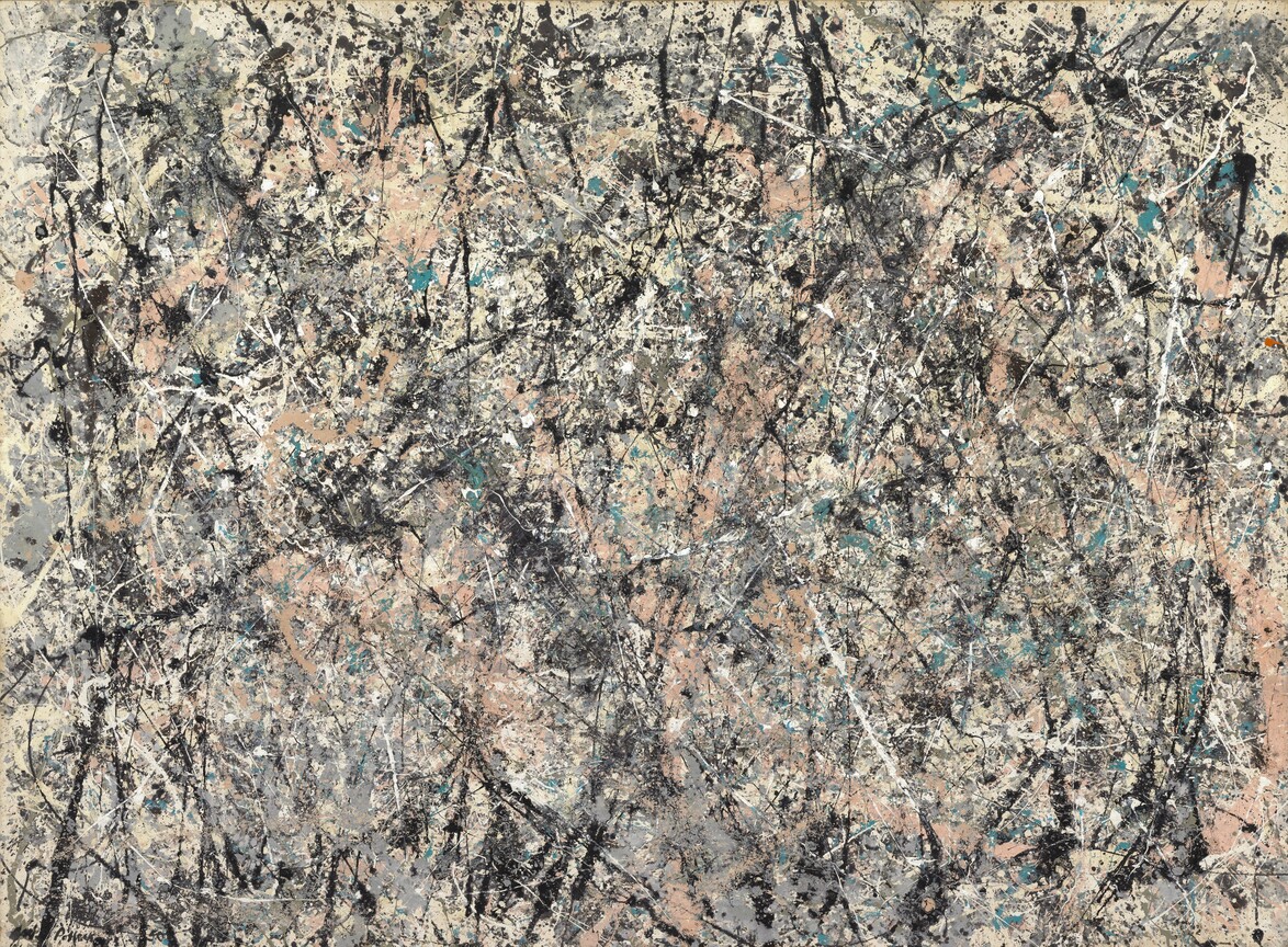 The Energy and Motion of Jackson Pollock’s “Number 1, 1950 (Lavender ...