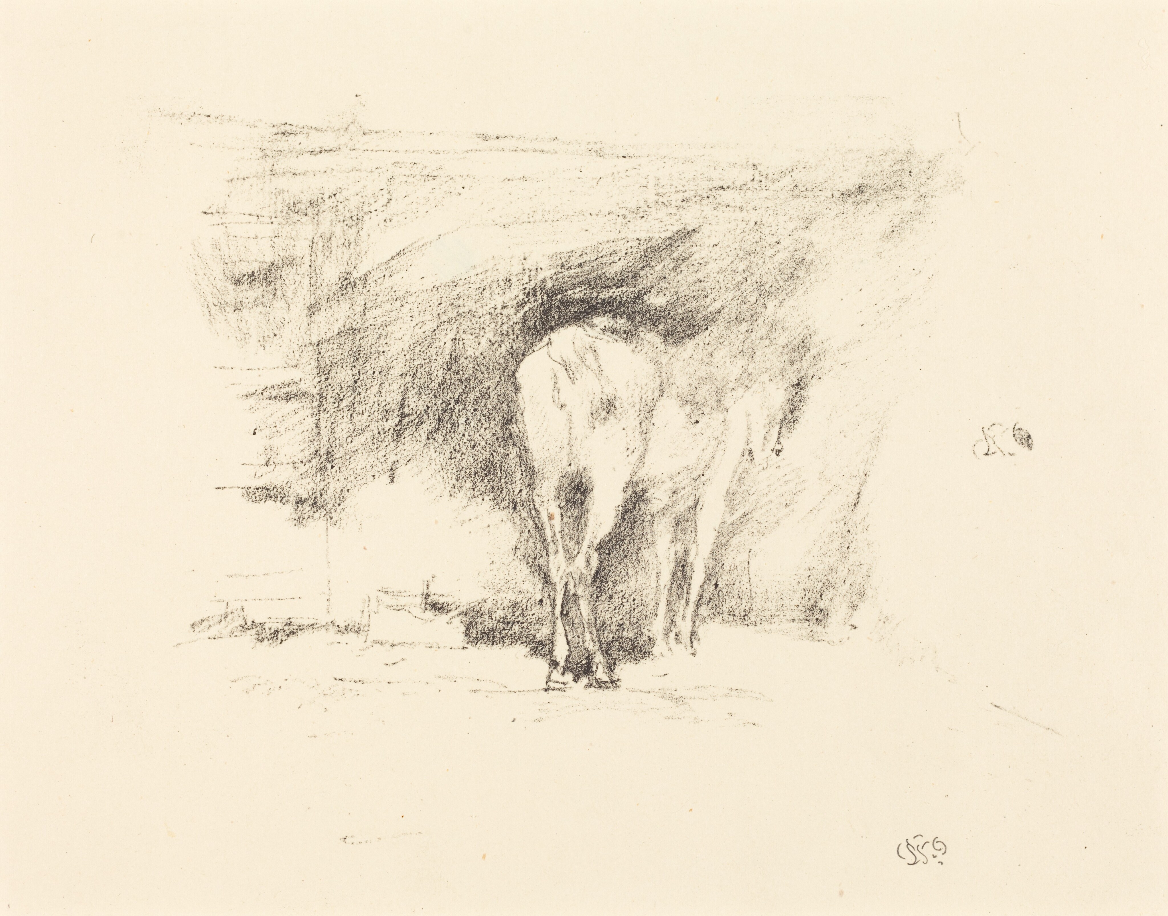 Study of a Horse by James McNeill Whistler