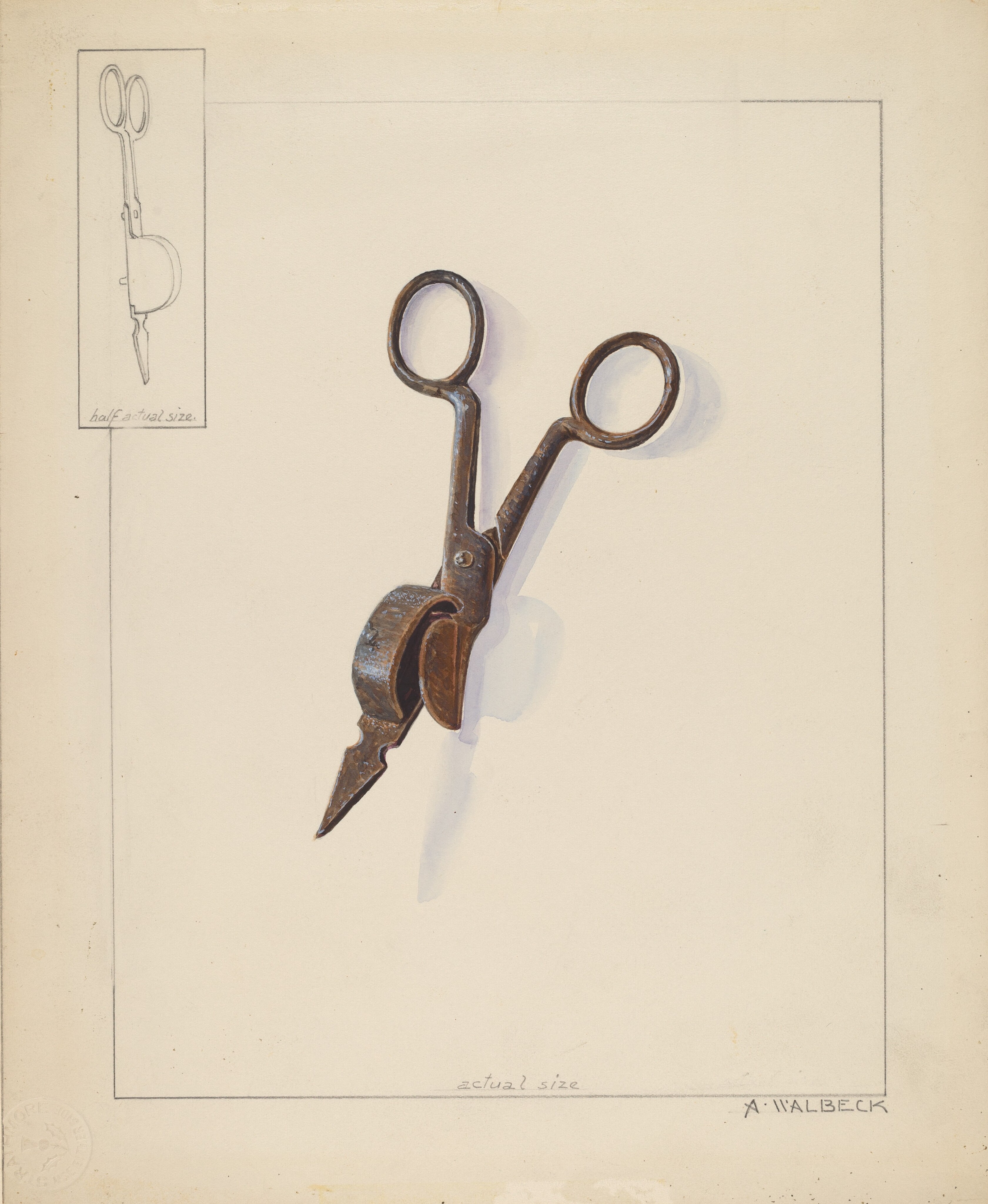 Candle Snuffer by Alfred Walbeck