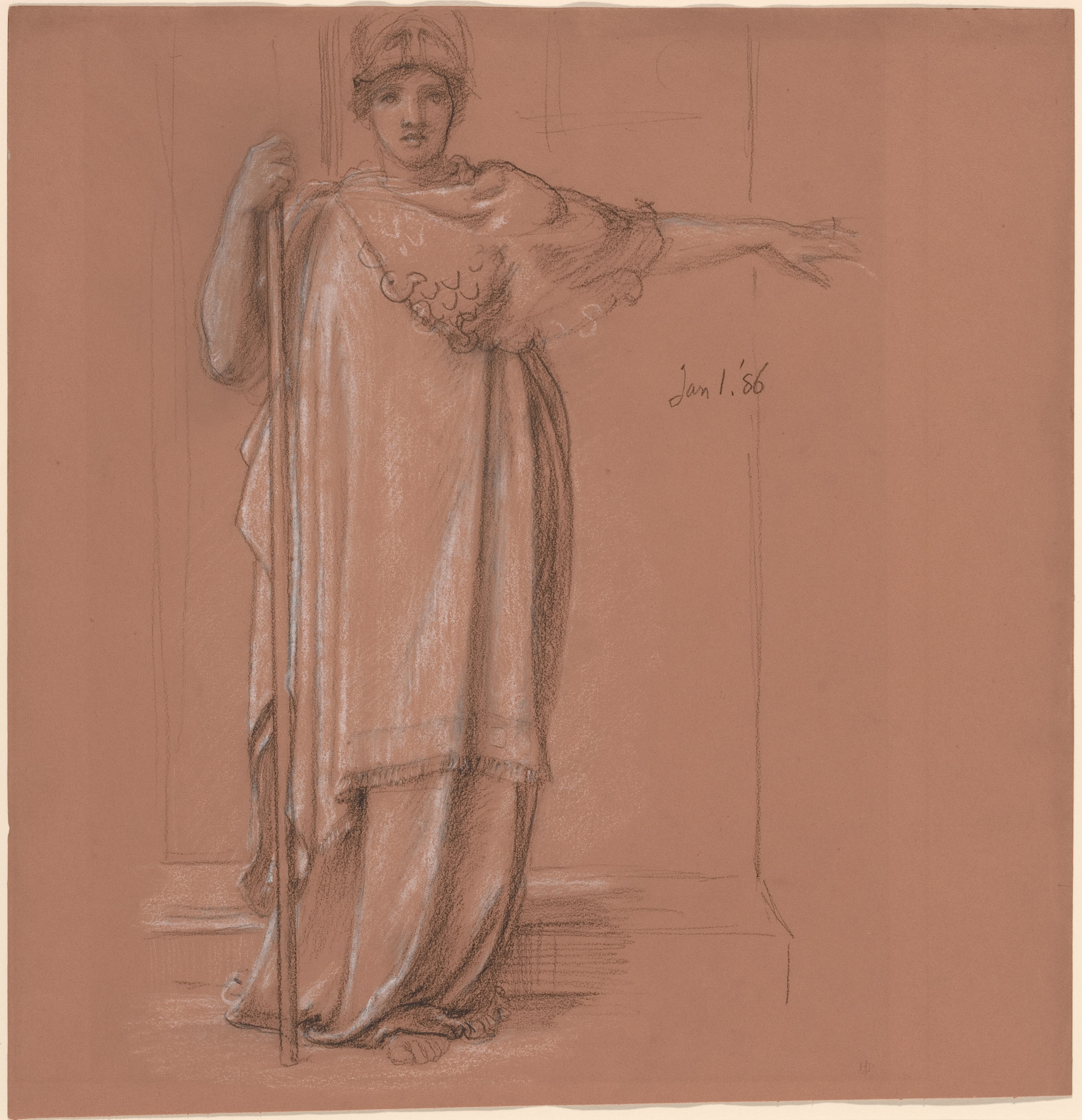 Minerva by Sir Edward John Poynter
