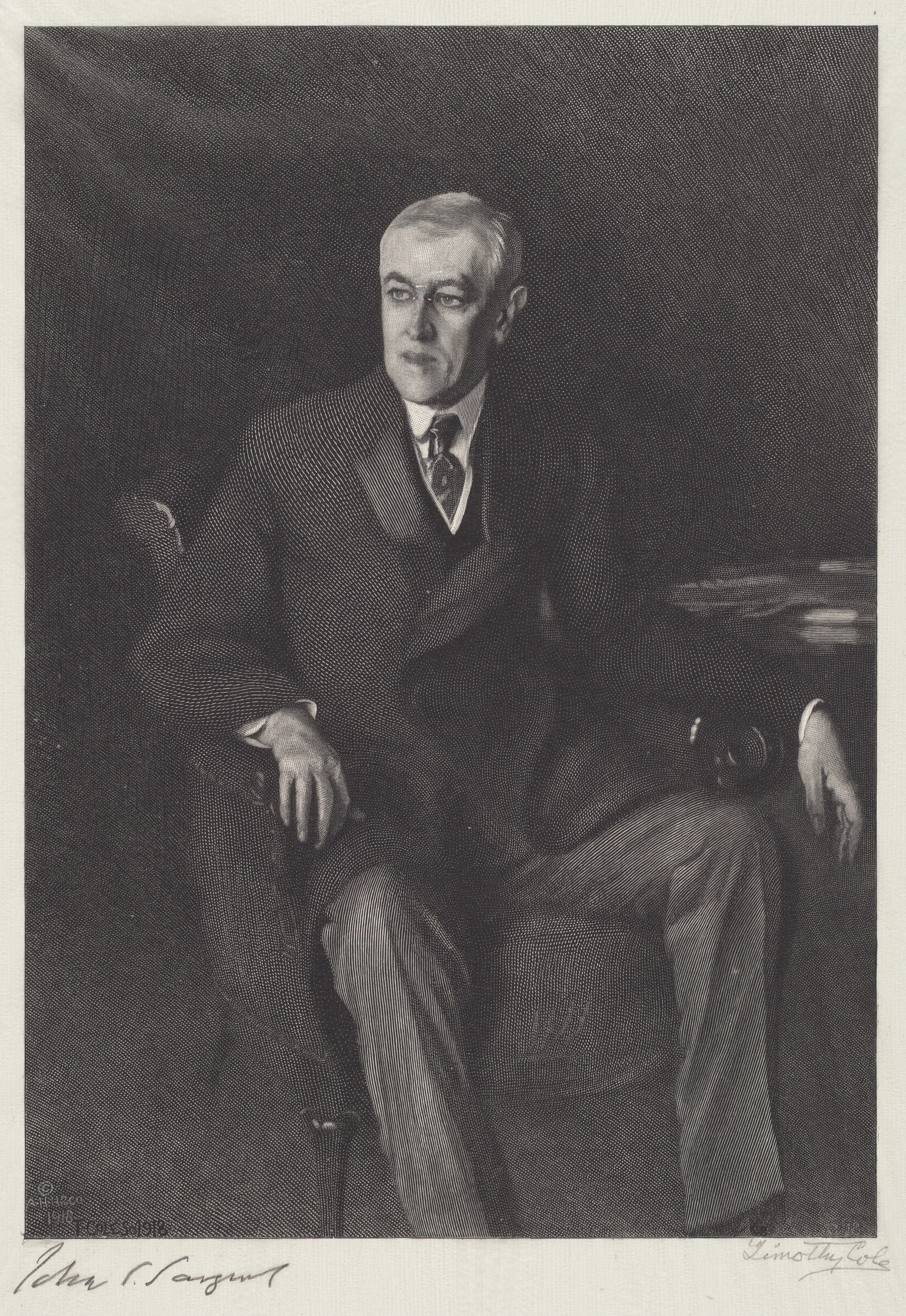Woodrow Wilson by Timothy Cole