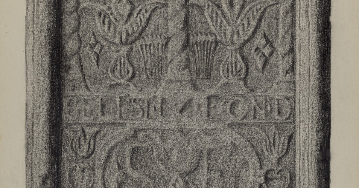 Pa. German Stove Back by Austin L. Davison