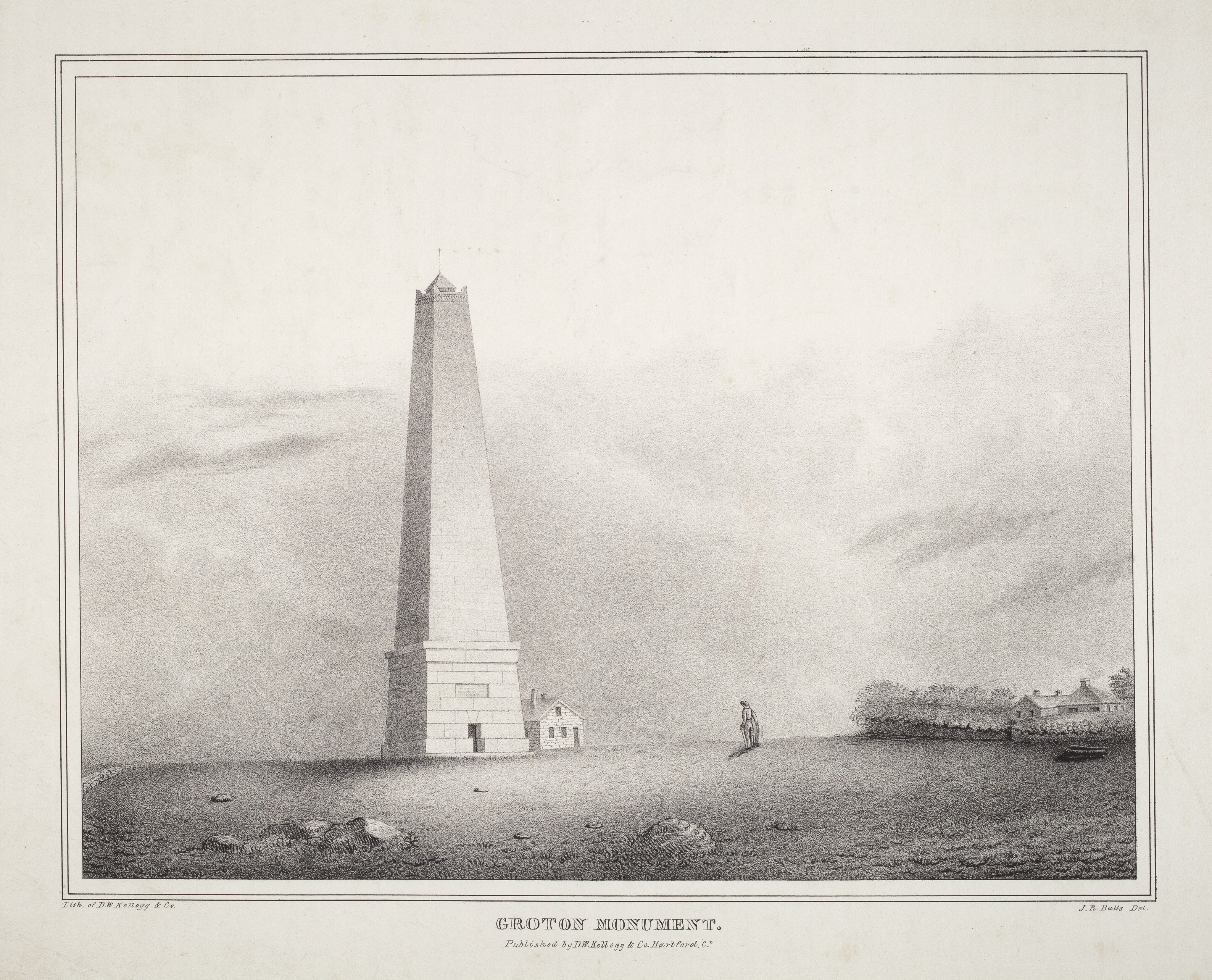 Groton Monument by J.R. Butts, D. W. Kellogg & Co.